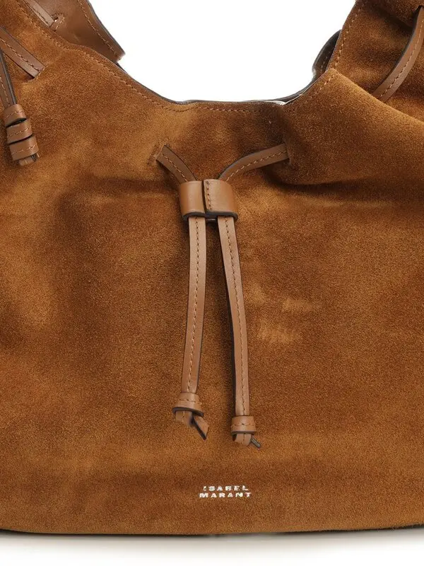 Isabel Marant Étoile Bolton Medium Suede Shoulder Bag
