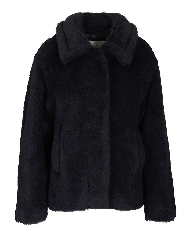 Max Mara Fuggito Short Teddy Single Breast Coat