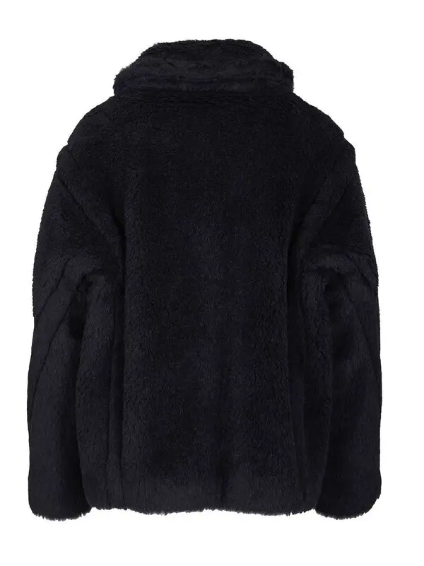 Max Mara Fuggito Short Teddy Single Breast Coat