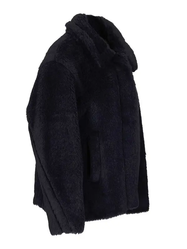 Max Mara Fuggito Short Teddy Single Breast Coat