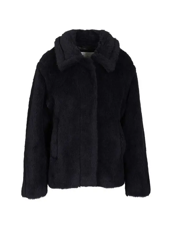 Max Mara Fuggito Short Teddy Single Breast Coat