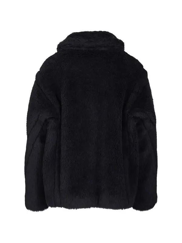 Max Mara Fuggito Short Teddy Single Breast Coat
