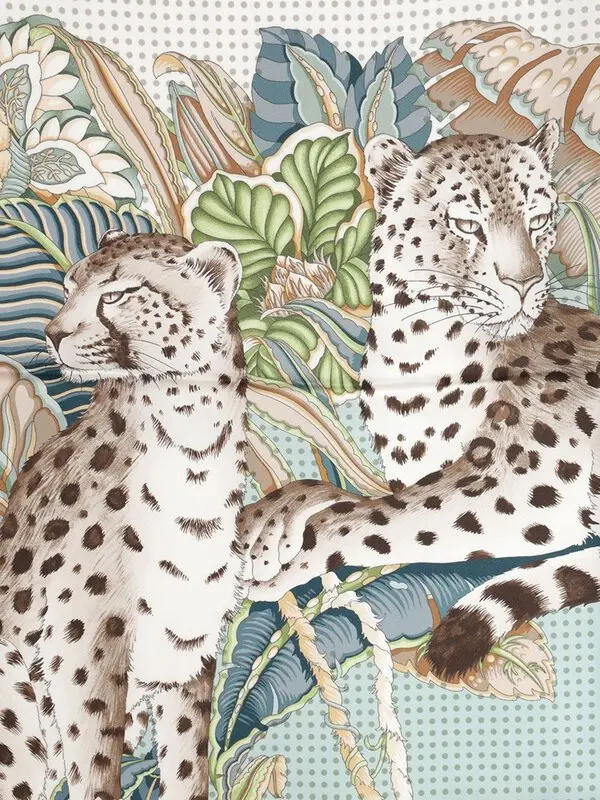 FERRAGAMO Cheetahs Scarf