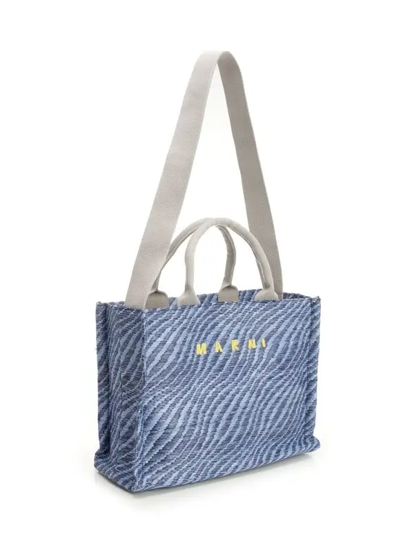 Marni Raffia-effect Handbag