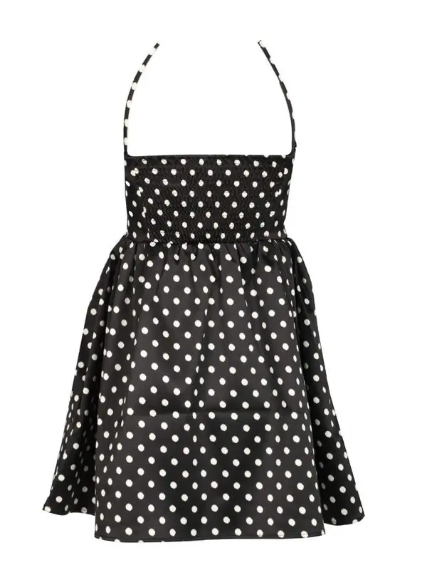 GANNI Polka Dot Mini Dress