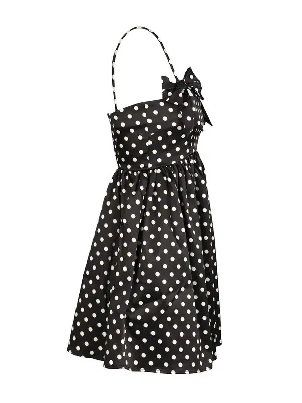 GANNI Polka Dot Mini Dress