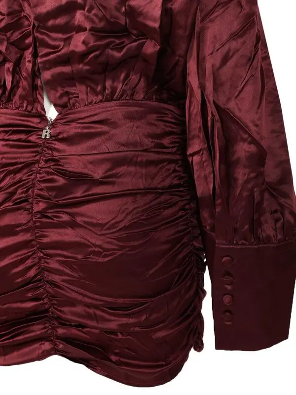 ROTATE BY BIRGER CHRISTENSEN Silk Dress