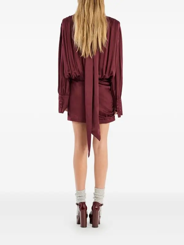 ROTATE BY BIRGER CHRISTENSEN Silk Dress