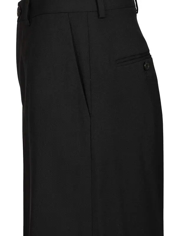 Celine Wool Gabardine Dock Trousers