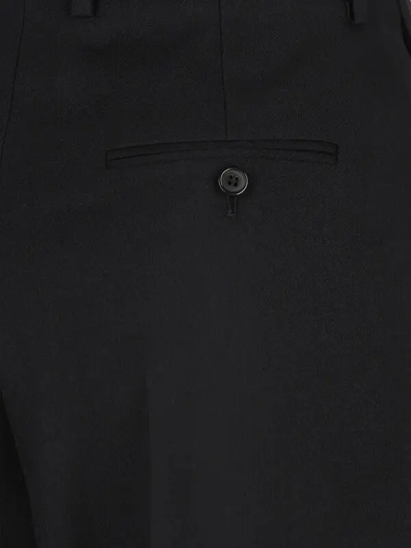 Celine Wool Gabardine Dock Trousers