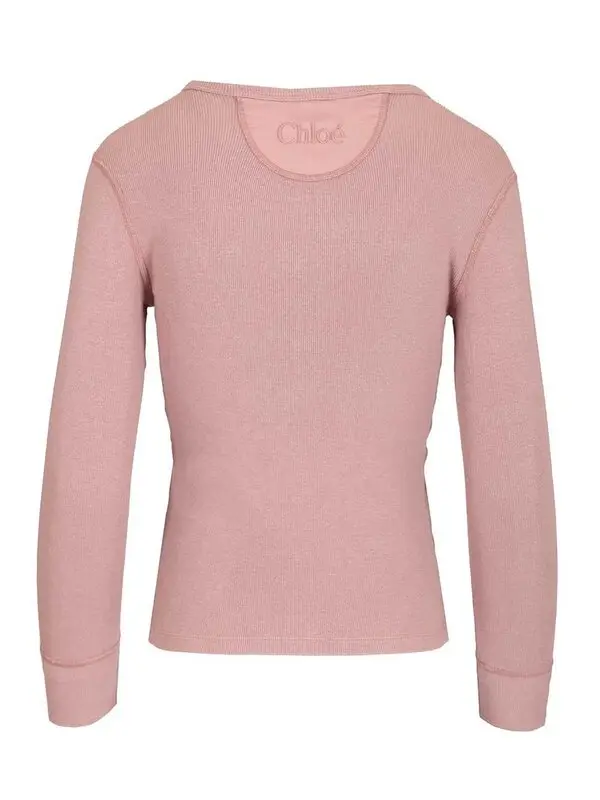 Chloé Cotton Henley Shirt