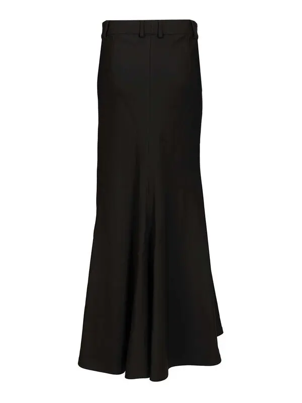 Balenciaga Godet Maxi Skirt