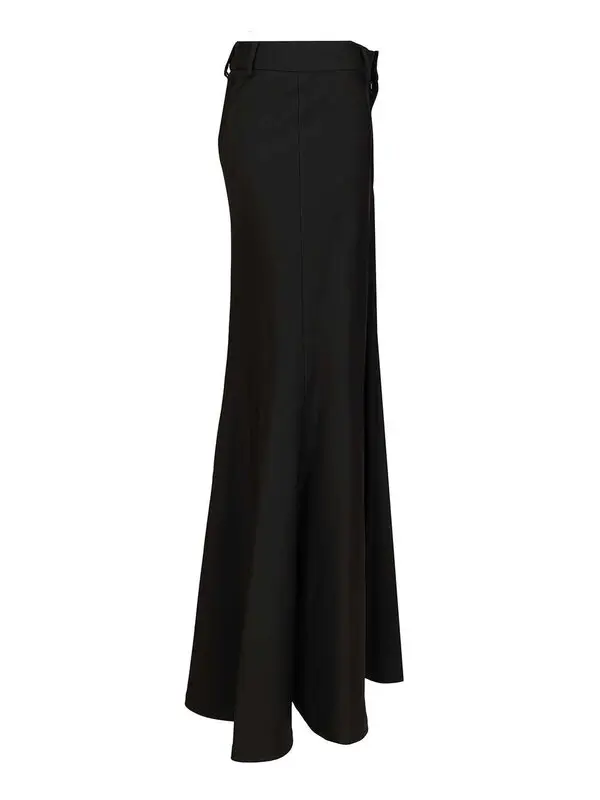 Balenciaga Godet Maxi Skirt