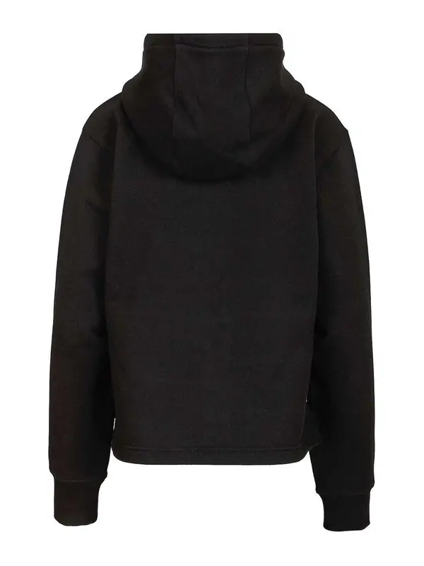 Burberry Cotton Hoodie With Drawstring And Logo Print