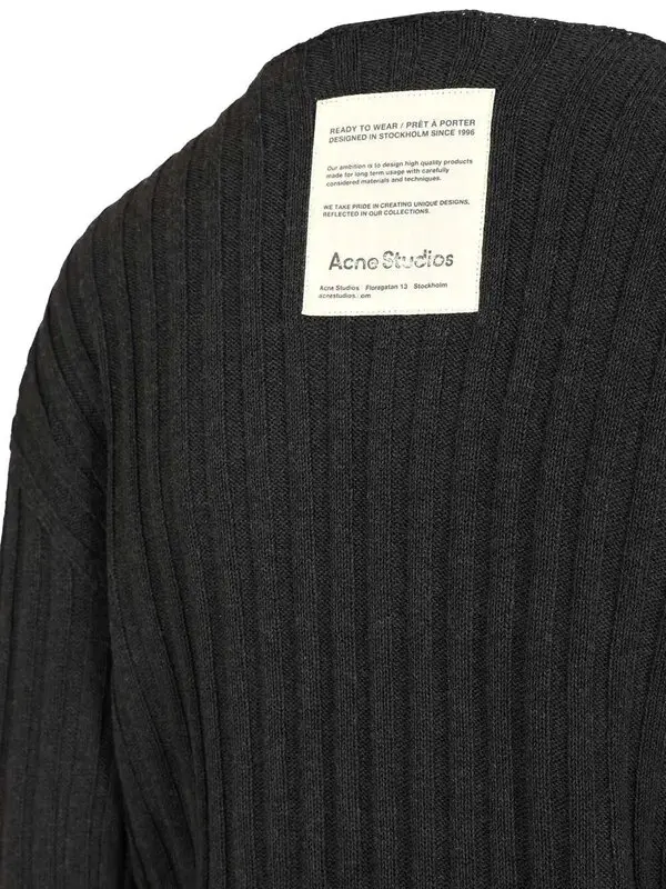Acne Studios Ribbed Crew Neck Sweater