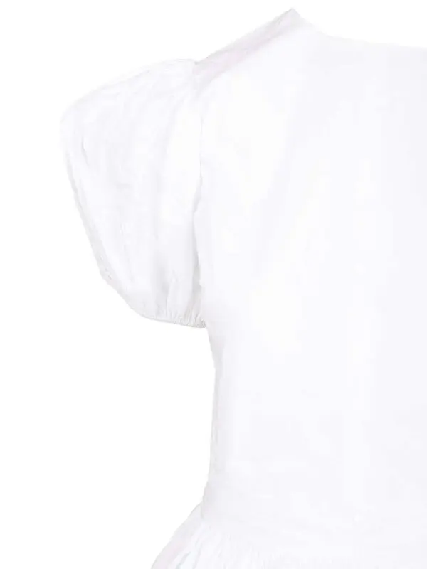 ROTATE BY BIRGER CHRISTENSEN Top With Puff Sleeves