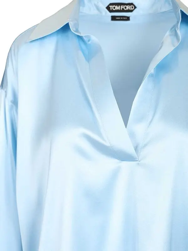 TOM FORD Silk Polo Shirt