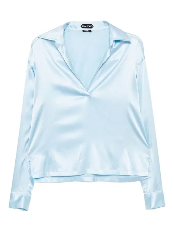 TOM FORD Silk Polo Shirt
