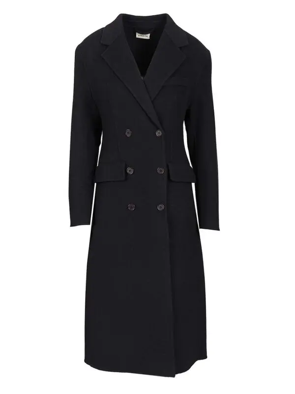 P.a.r.o.s.h Double-breasted Wool Blend Coat