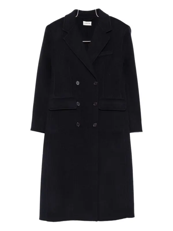 P.a.r.o.s.h Double-breasted Wool Blend Coat