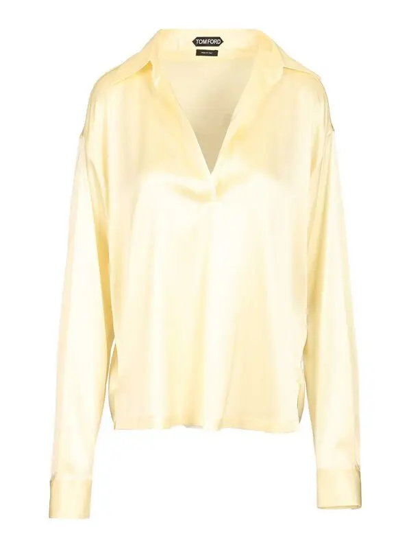 TOM FORD Silk Polo Shirt
