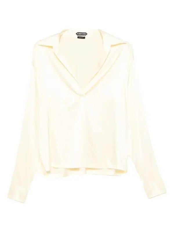 TOM FORD Silk Polo Shirt