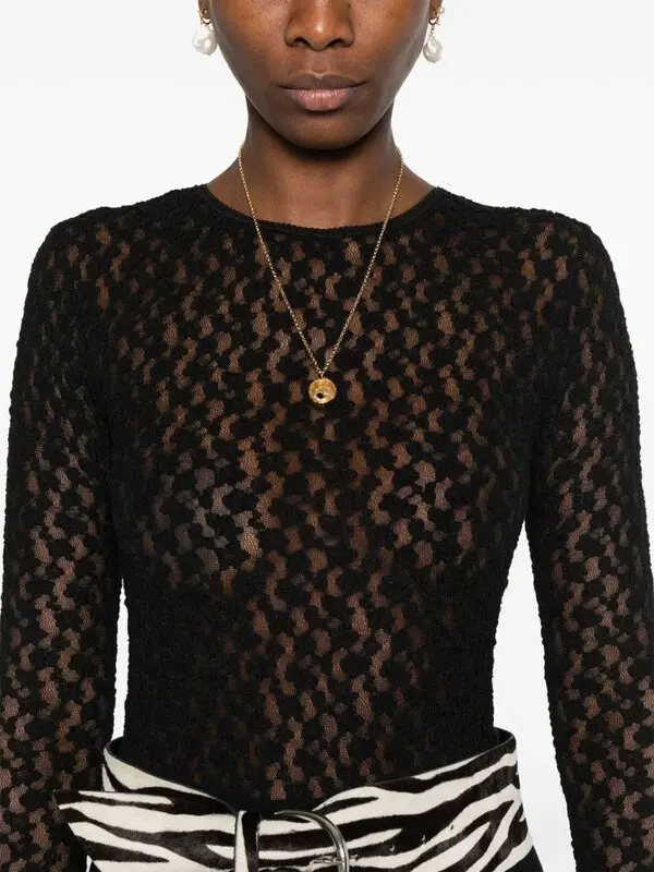 Isabel Marant Étoile Gaelle Long-sleeved Lace Top