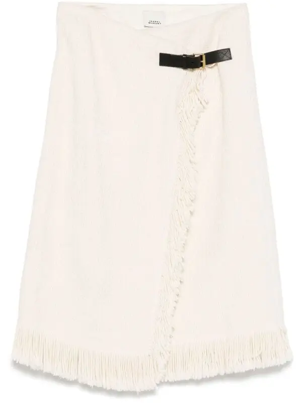 Isabel Marant Étoile Galla Wrap Skirt - Brown