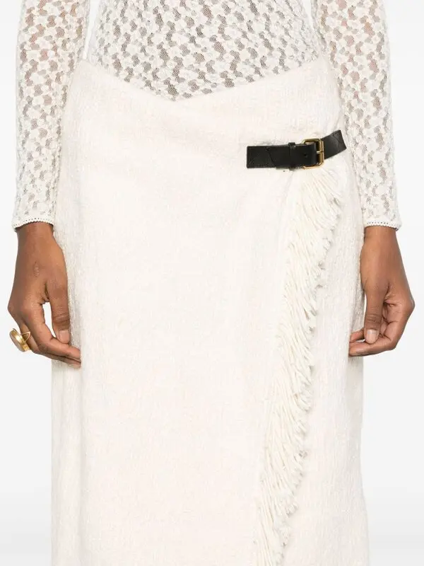 Isabel Marant Étoile Galla Wrap Skirt - Brown