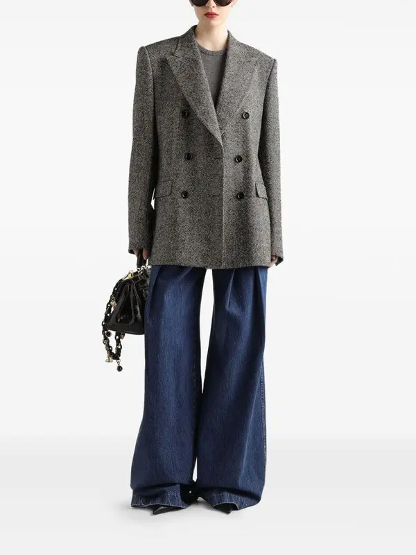 Dolce & Gabbana Double-breasted Chevron Jacket