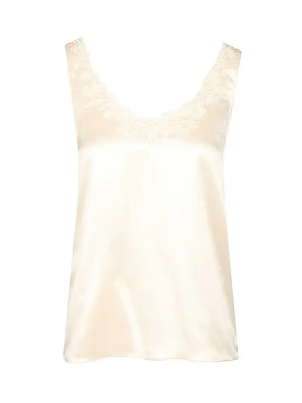 Celine Silk Satin Lingerie Top
