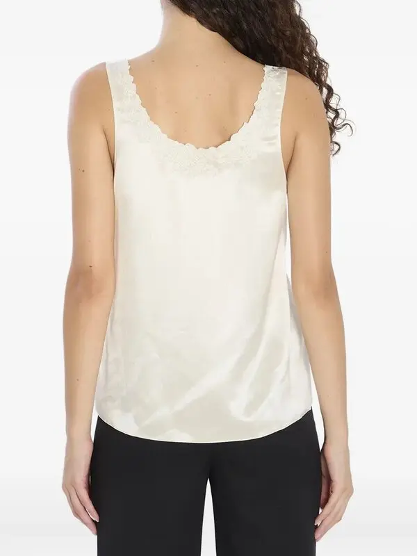 Celine Silk Satin Lingerie Top