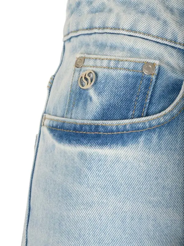 Stella McCartney High Waisted Balloon Leg Jeans
