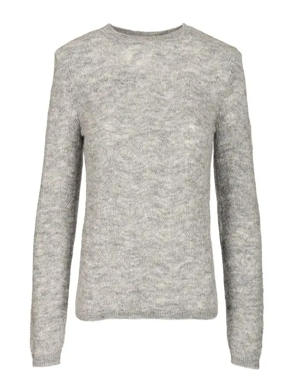 P.a.r.o.s.h Wool Blend Sweater With Openwork Design