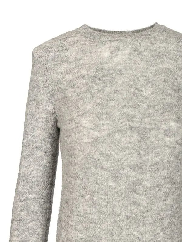 P.a.r.o.s.h Wool Blend Sweater With Openwork Design