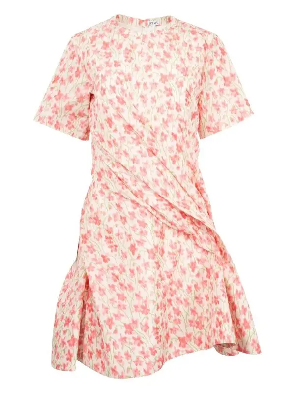 Loewe Silk Blend Taffeta Dress