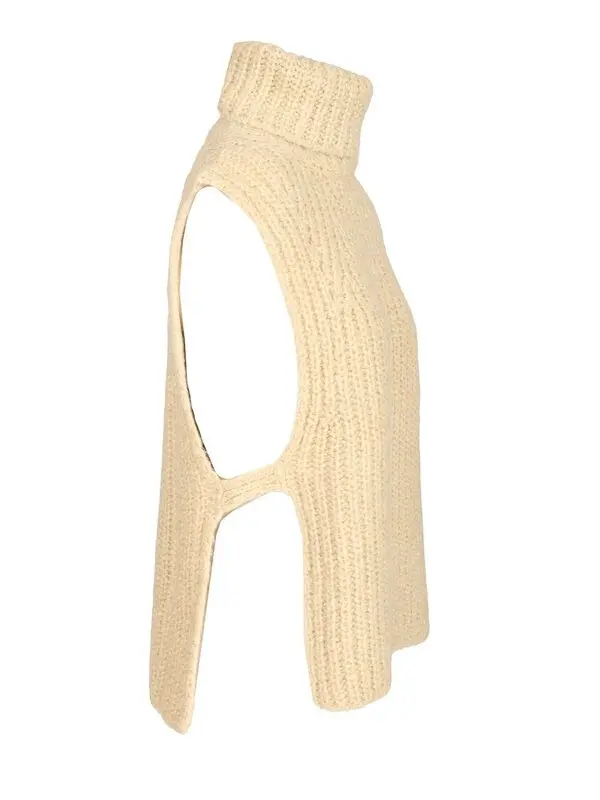 Isabel Marant Étoile Sleeveless Turtleneck Sweater - Cream