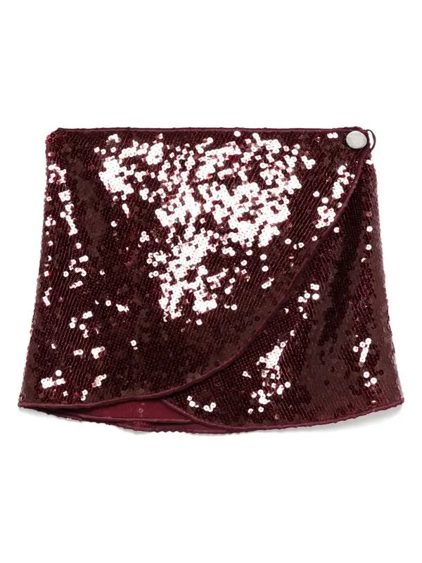 Oseree Sequined Mini Pareo - Multicolor