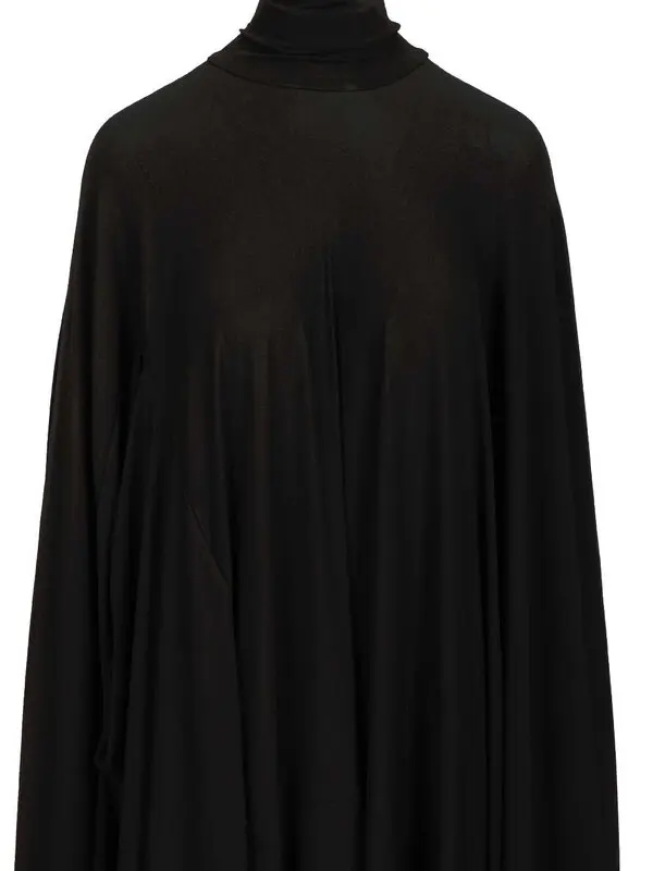 Balenciaga Asymmetrical High Neck Dress