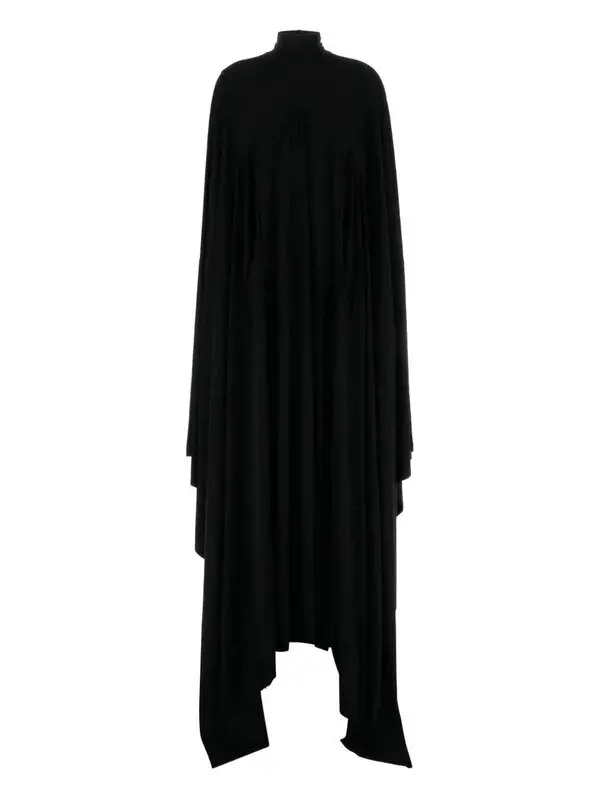 Balenciaga Asymmetrical High Neck Dress