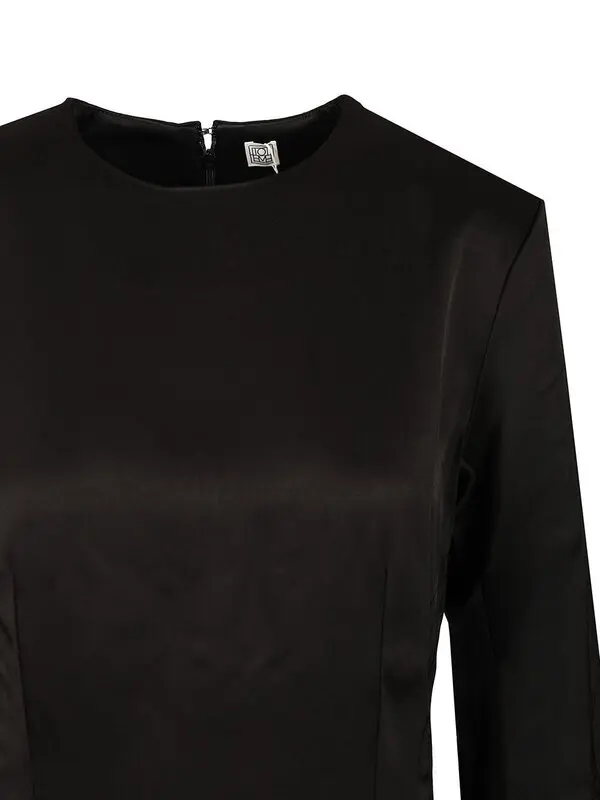 TOTEME Viscose Dress With Back Fastening