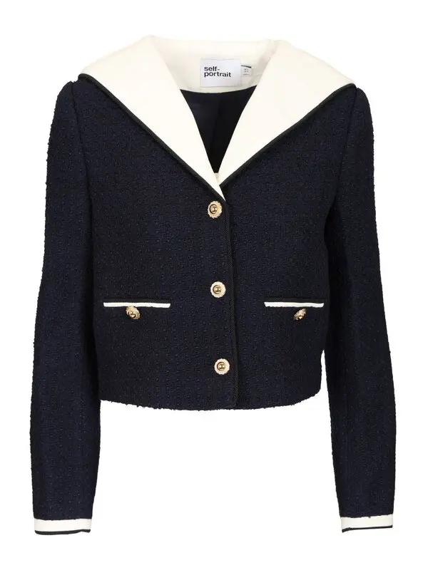 SELF-PORTRAIT Bouclé Jacket