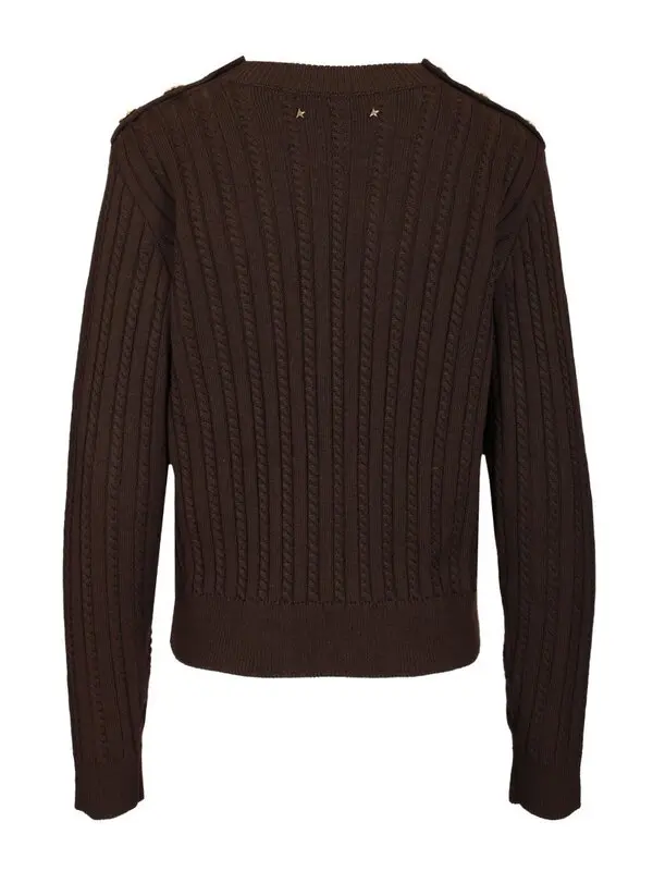 GOLDEN GOOSE Cable-knit Sweater