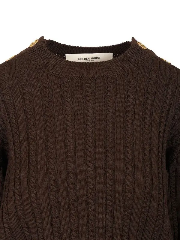 GOLDEN GOOSE Cable-knit Sweater