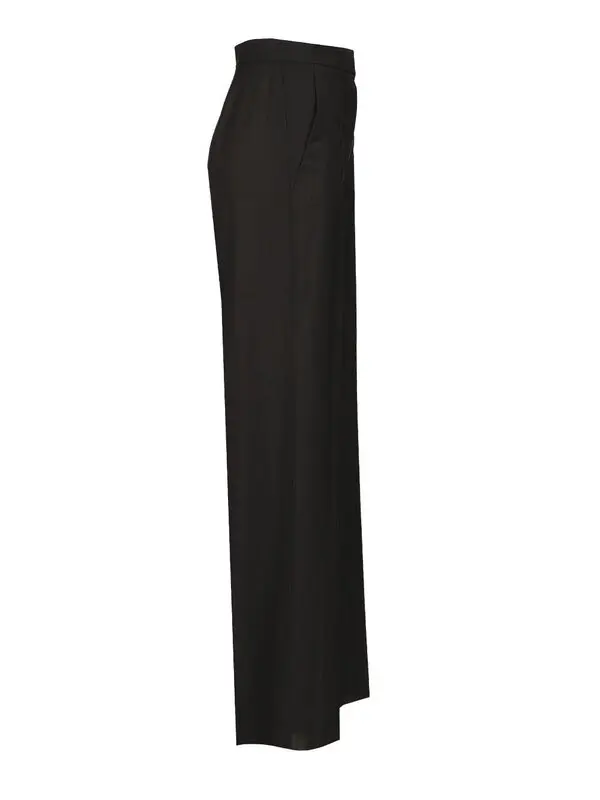 Max Mara Wide Leg Wool Trousers