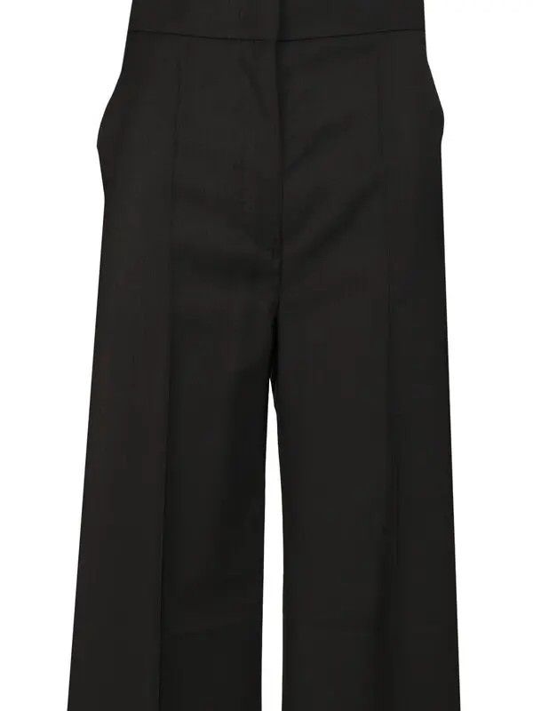 Max Mara Wide Leg Wool Trousers