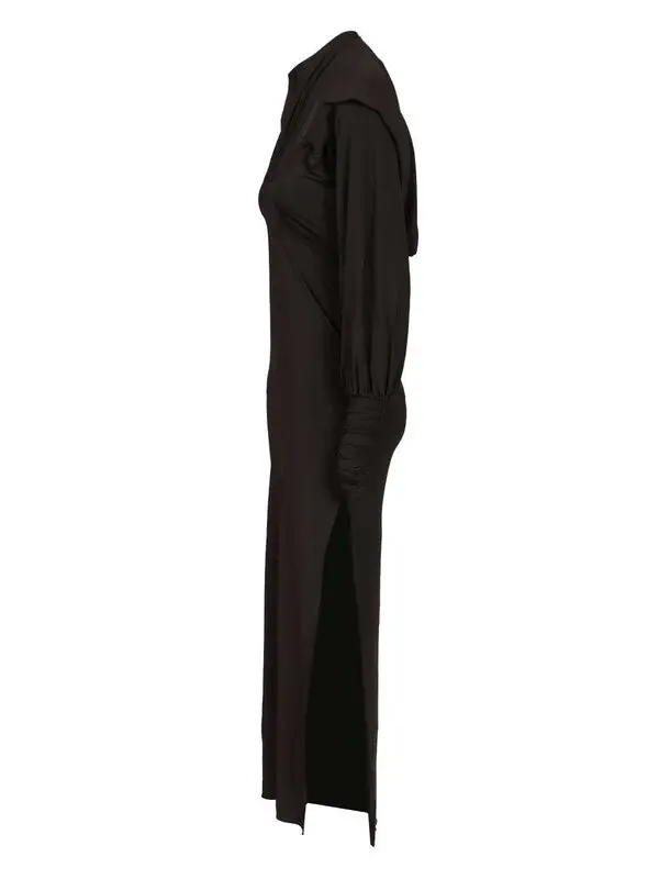 ROTATE BY BIRGER CHRISTENSEN Slinky Hooded Dress