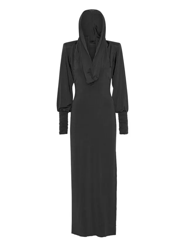 ROTATE BY BIRGER CHRISTENSEN Slinky Hooded Dress