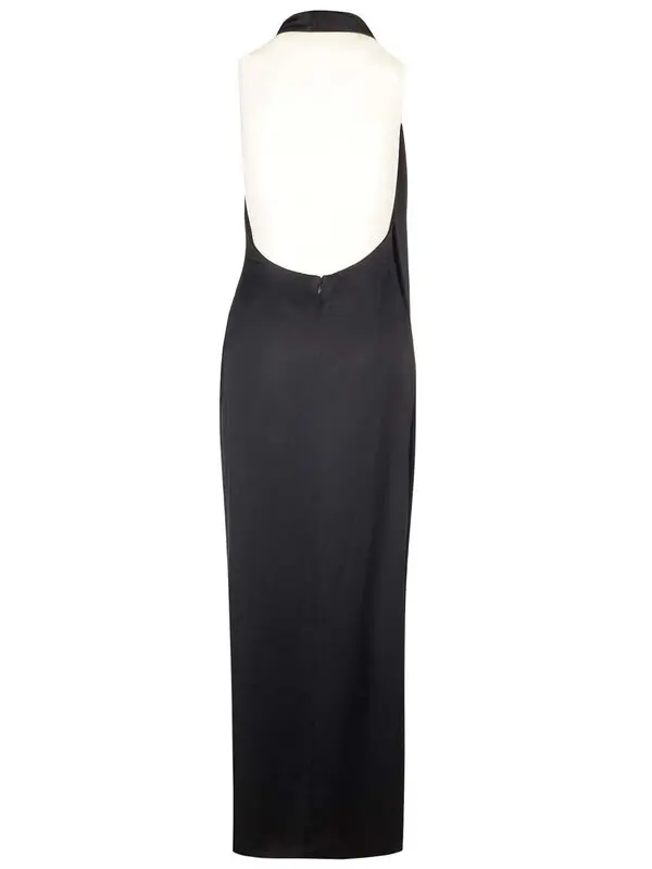 Loewe Technical Satin Scarf Dress