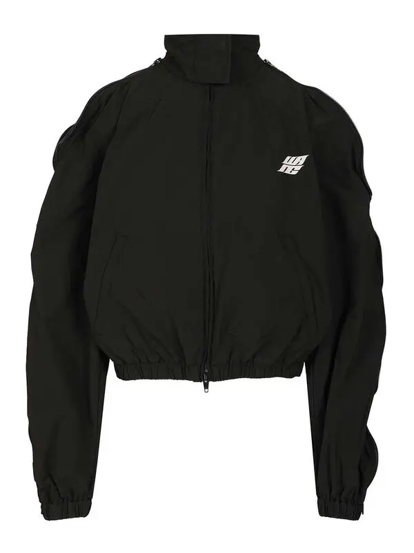 Alexander Wang Oversized Tracksuit Jacket With Reflective Logo